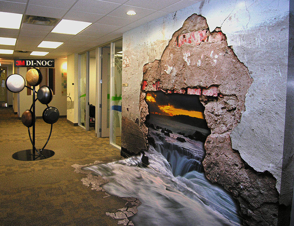 Textured Surface Graphic Films Gallery